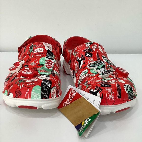 CROCS | Shoes | Crocs Coke A Cola Sprite All Terrain Jibbitz Soda Clog ...